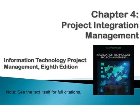 Ppt Chapter 4 Project Integration Management Powerpoint