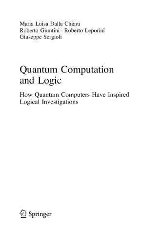 quantum computation and logic how quantum computers have inspired