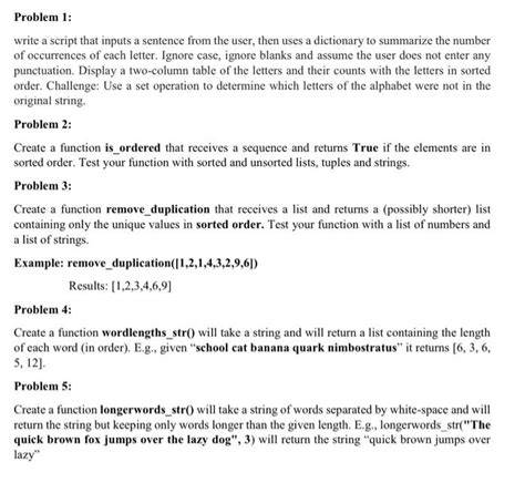 Solved Problem 1 Write A Script That Inputs A Sentence From