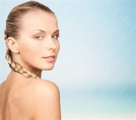 Premium Photo Beauty People And Body Care Concept Beautiful Young