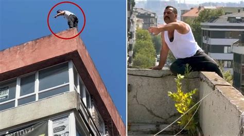 Bayılan Simitçi Bir şeyi Yok Sözüne Kızdı Çatıya çıkarak Intihara Kalkıştı Haberler