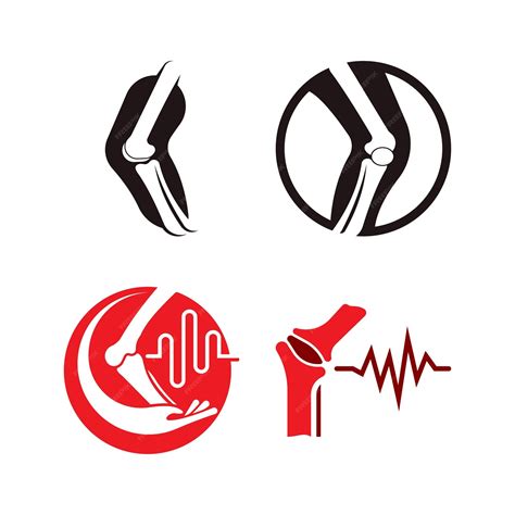 Premium Vector Joint Bones Vector Logo Design For Orthopedic Clinics