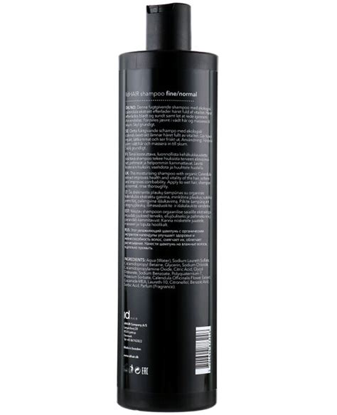 Idhair Shampoo For Normal Hair Type Essentials Shampoo Finenormal