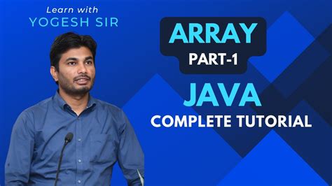 19 One Dimensional Array Part 1 Youtube