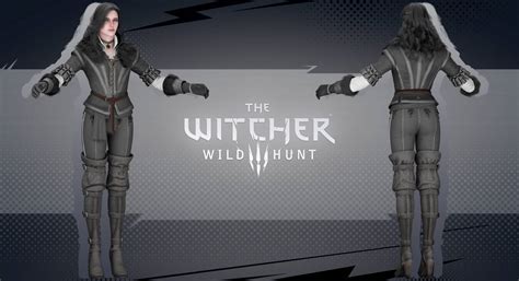 [fbx] Yennefer The Witcher 3 3d Model By Nekopixil On Deviantart