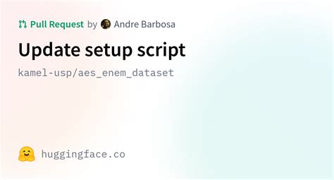 Kamel Uspaesenemdataset · Update Setup Script
