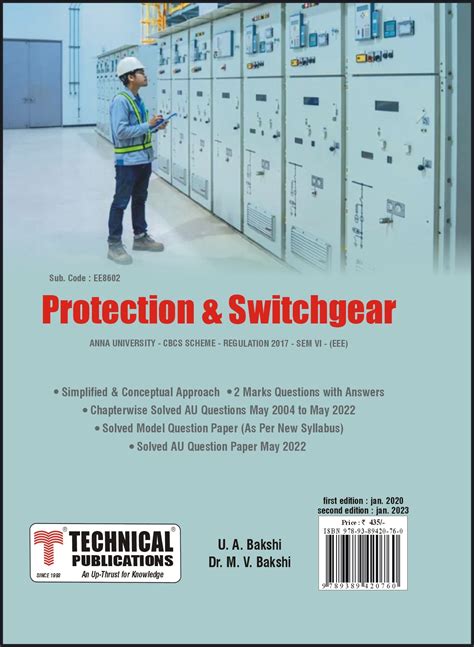 protection and switchgear for anna university r17 cbcs vi eee ee8602