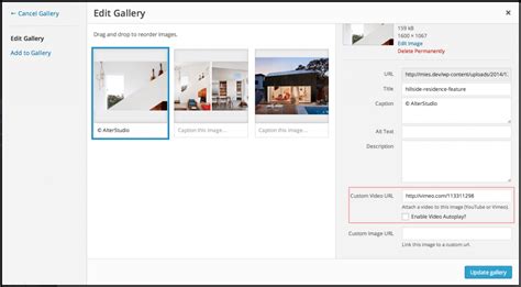managing the “parallax sections” mies wordpress theme documentation