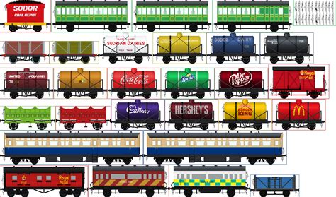 Assorted Rolling Stock Pack By Gallopinggoose97 On Deviantart
