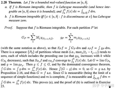 实分析笔记 §23 积分 复值函数积分 知乎