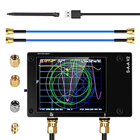 Nanovna S A A V2 Vector Network Analyzer 50khz 3ghz Hf Vhf Uhf Antenna Analyzer Measuring S