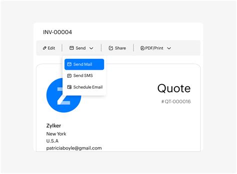 Create Tax Invoices Online For 0 With Zoho Invoice