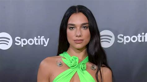 Dua Lipa Freed The Nipple In A See Through Chainmail Dress For The