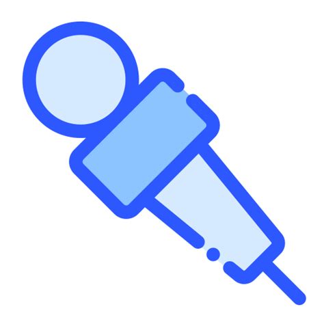 Mic Generic Blue Icon