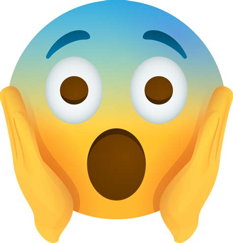 Face Screaming In Fear Emoji Meaning