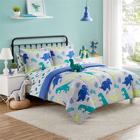 Tiny Dreamers Dino Land Printed Comforter Set Twin