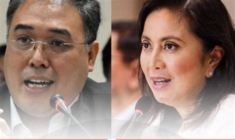 Vice President Leni Robredo Slams Usec Epimaco Densing Iii On Lugaw