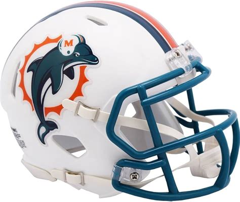 Miami Dolphin Helmet Riddell Miami Dolphins 1997 2012 Throwback