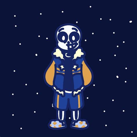 Outer Sans Standing On Nothing By Servanime On Deviantart