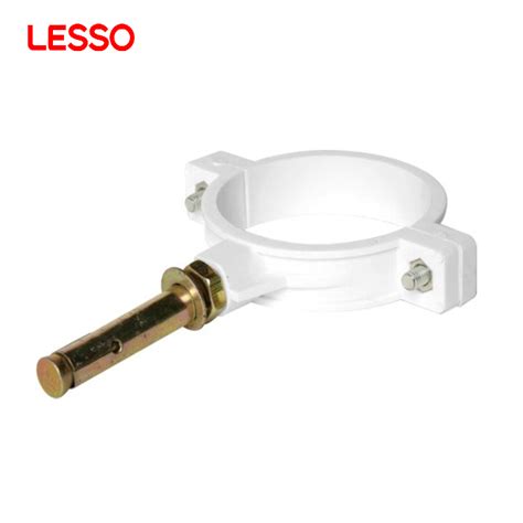 Lesso Pvc Pipe Fitting Saddle Clamp Small Pipe Clamp Explore China Wholesale Small Pipe Clamp