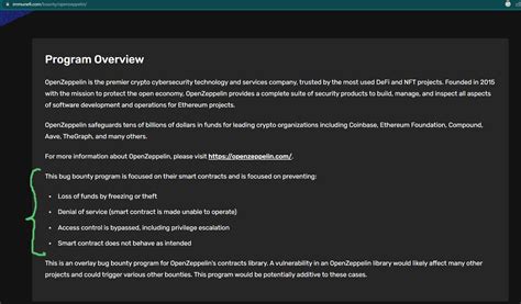 Openzeppelin Avoided Paying The Bug Bounty For Disclosing A Flaw In The Contract That Caused A