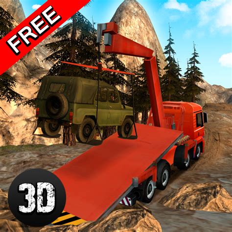Tow Truck Simulator Offroad Car Transporter Games App Mwm