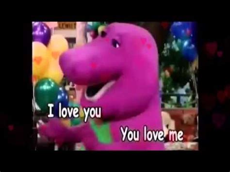Barney I Love You Meme