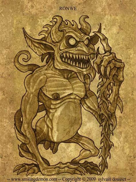 Ronwe Great Earl Of Hell Aka Ronoveroneve He Teaches Art Languages
