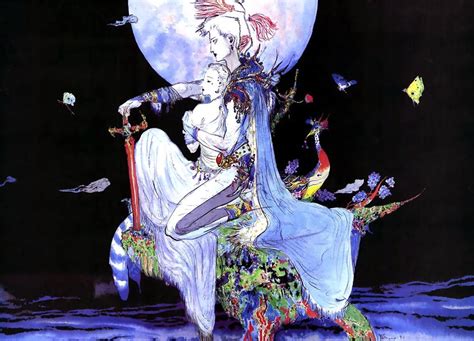 Lenna And Bartz Art Final Fantasy V Art Gallery Final Fantasy Amano