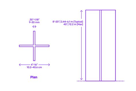 Steel Column Cruciform Dimensions And Drawings