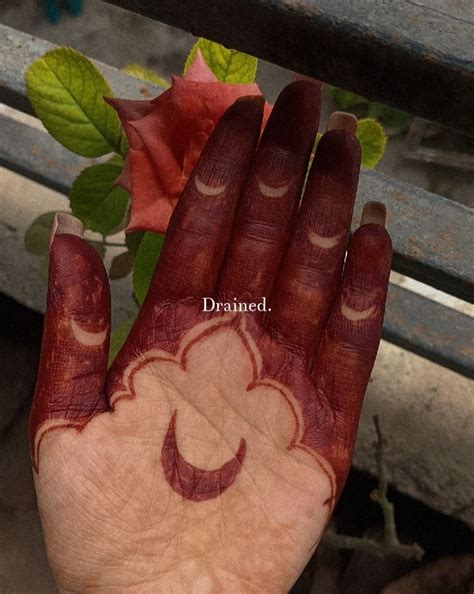 Aesthetic Mehndi Front Hand Simple Mehndi Moon Simple Mehendi
