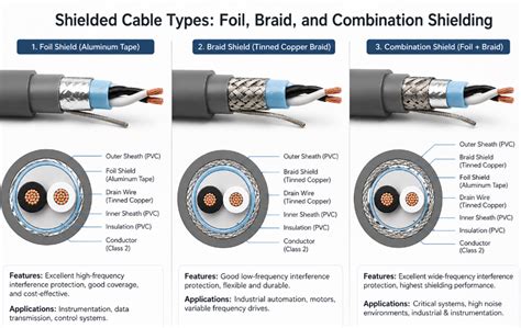 Shielded Cable Emi Grounding And Selection