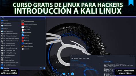 Curso Gratis De Linux Para Hackers Introducción A Kali Linux Álvaro