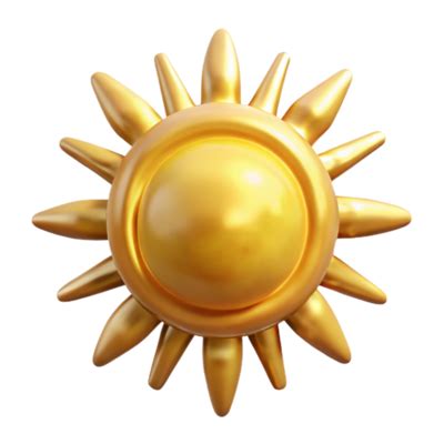 Gold Sun Pngs For Free Download