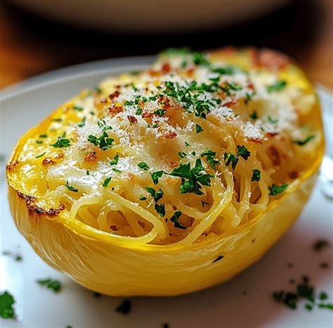 Baked Spaghetti Squash Healthy Low Carb Dish