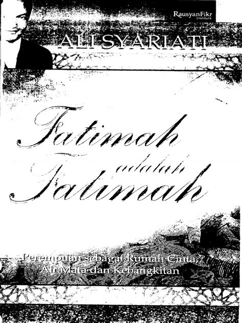 Fatimah Adalah Fatimah By Ali Shariati Pdf