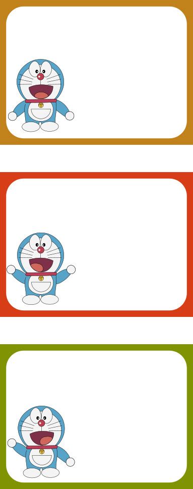 Template Doraemon 48 Koleksi Gambar