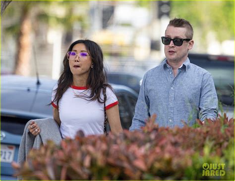 Macaulay Culkin And Brenda Song Seen Taking A Stroll Together In A Rare