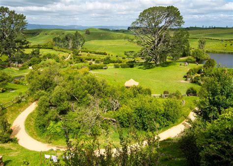 Matamata Hobbiton Park Nowa Zelandia Droga
