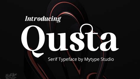 Qusta Font › Fontesk