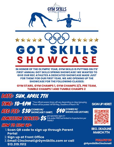 Cincinnati Location Gym Skills