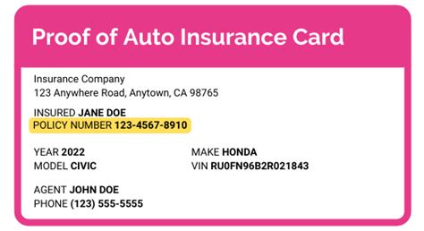 How To Find Your Policy Number On An Insurance Card Smartfinancial