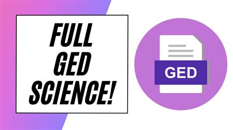 Ged Science Worksheets