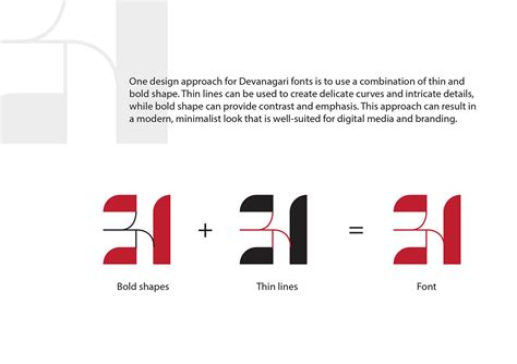 Devnagri Font Design Behance