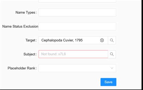 Ammonoidea And Belemnitida PaleoBioDB Have Lost Their Higher Classification Issue