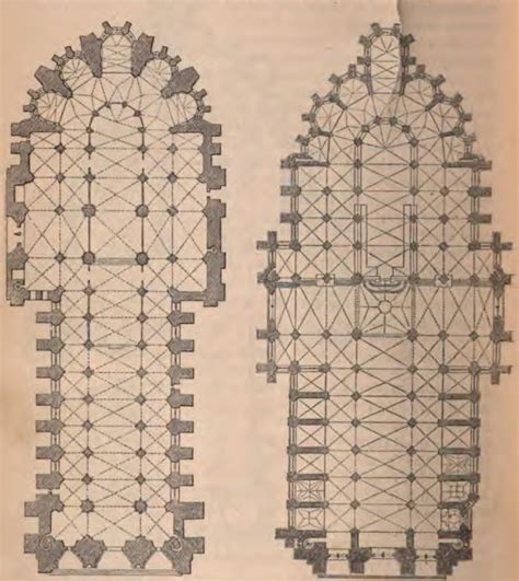 Reims Cathedral Ground Plan