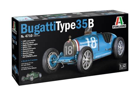 Italeri 4710 112 Bugatti Type 35b Heritage Model Kit