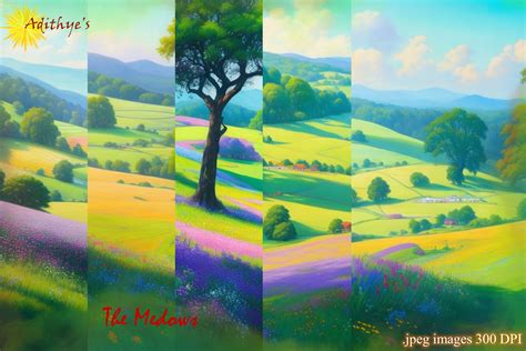 The Medows Graphic By Adithyes · Creative Fabrica