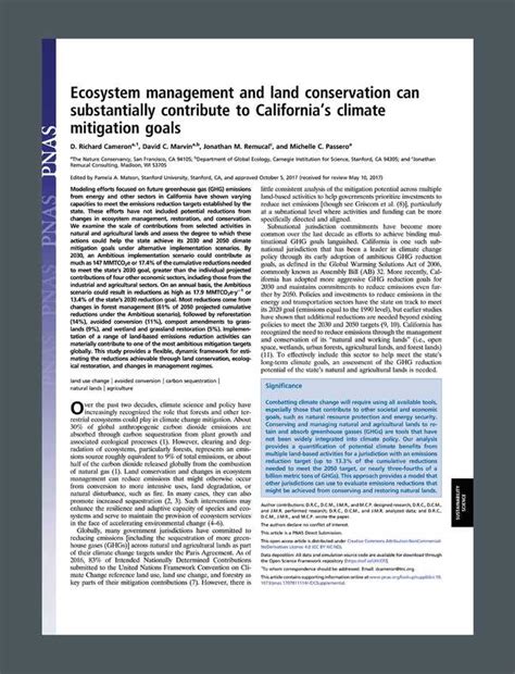 Ecosystem Management Can Boost Californias Climate Goals Nature4climate