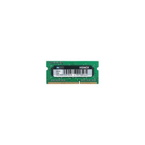 Memoria Notebook Ddr3 1gb Memox 1333 Mhz